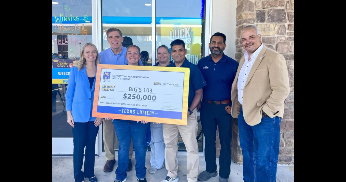 $250,000 bonus awarded to Texas retailer for selling Powerball jackpot ...