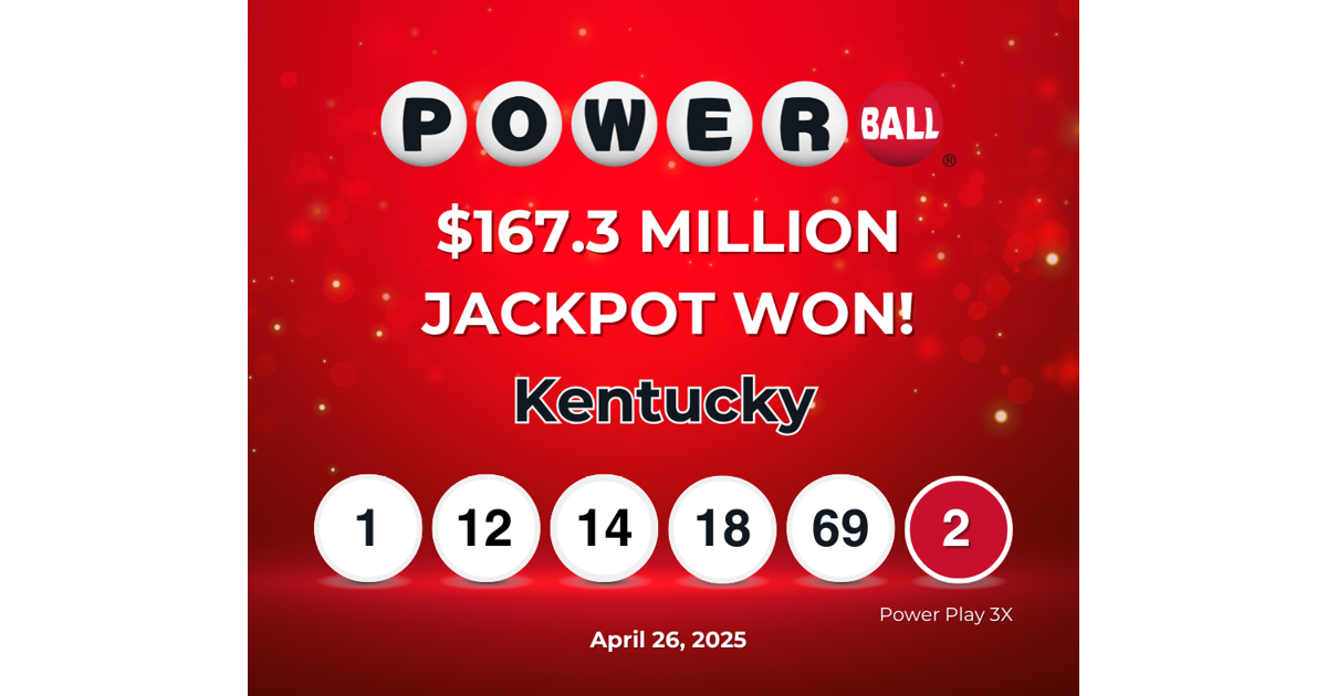 Kentucky Lottery: Winning $167.3 million Powerball ticket sold at ...