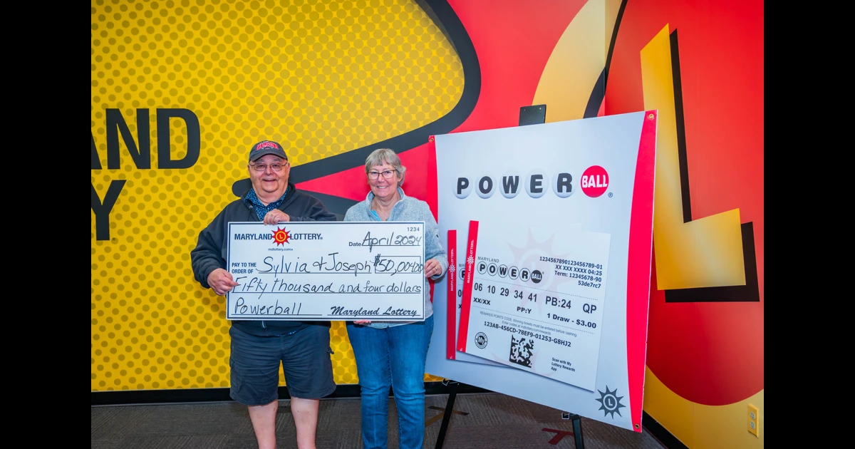 Maryland Couple Taking Home Third-Tier Powerball Prize | Powerball