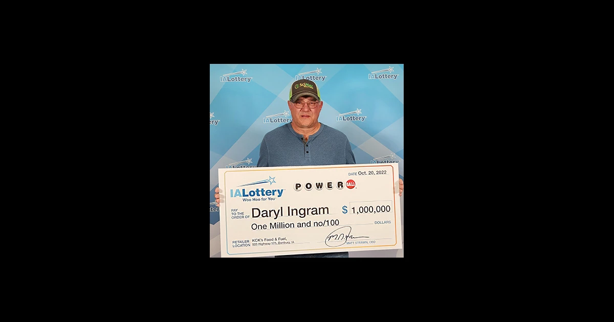 NW Iowa Man Claims $1 Million Powerball Prize | Powerball