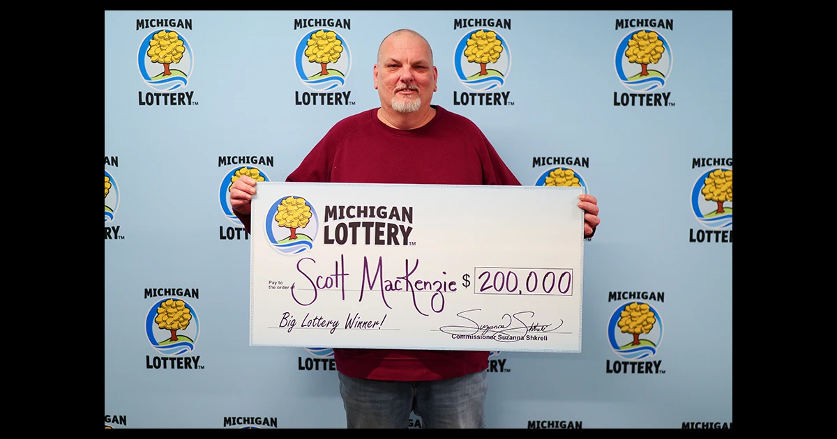 Michigan man calls sister to check winning numbers on $200,000 ...