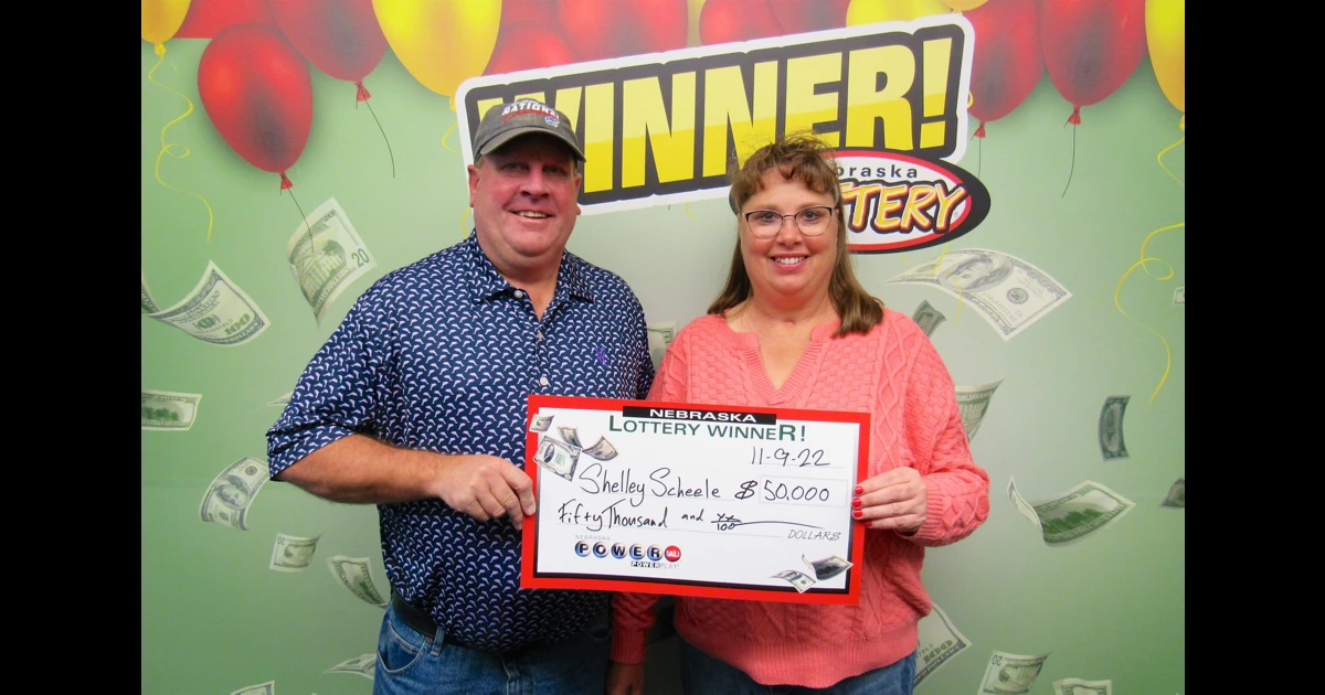 Shelley and Ryan Scheele of Utica win $50,000 playing Powerball | Powerball