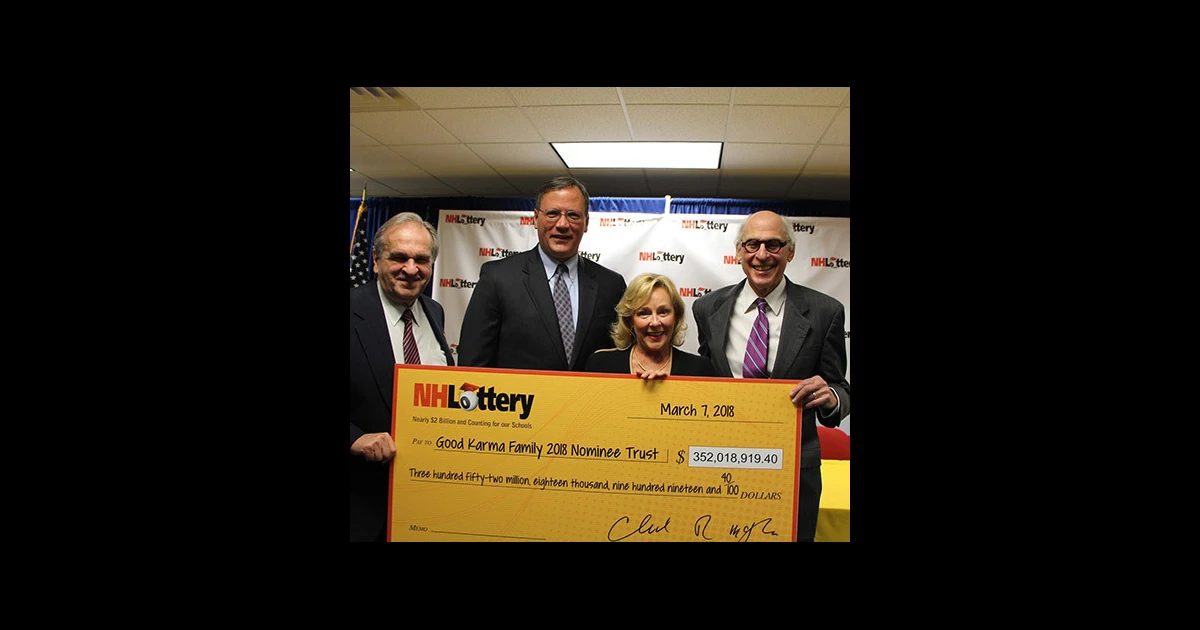 NH Powerball Winner Claims $559 Million Prize | Powerball