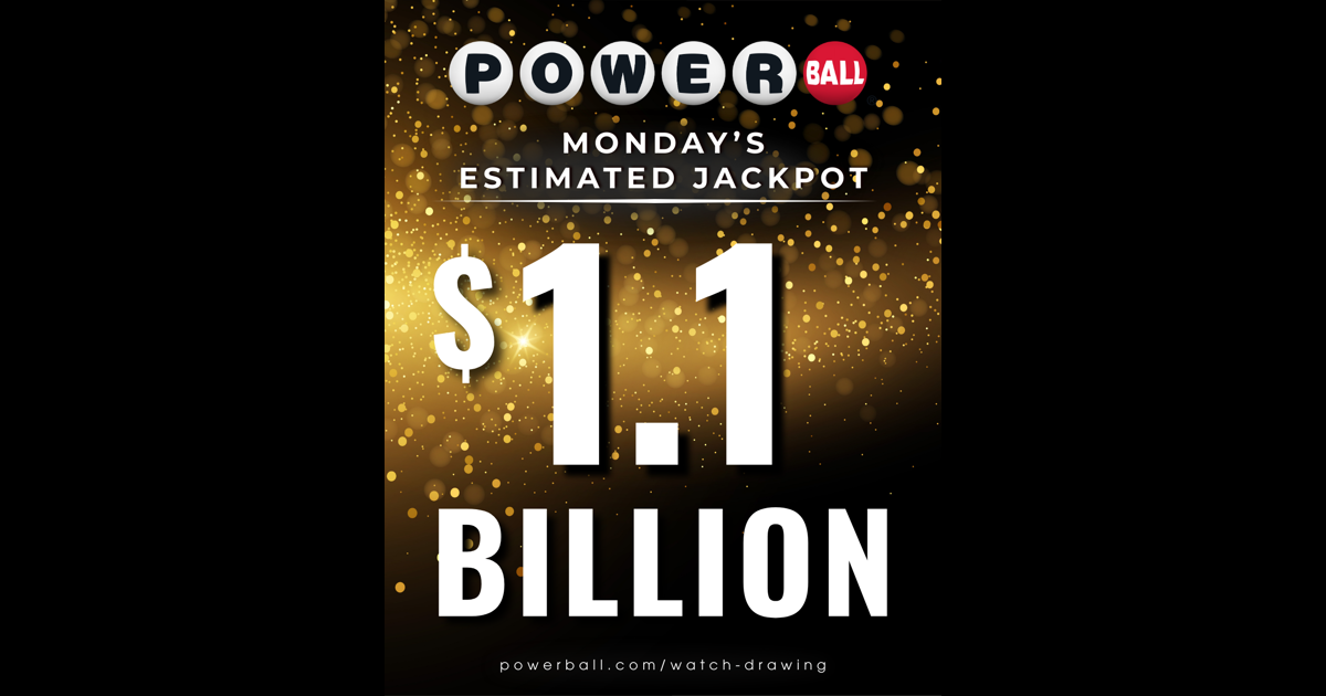 $1.1 billion Powerball jackpot up next this Monday | Powerball