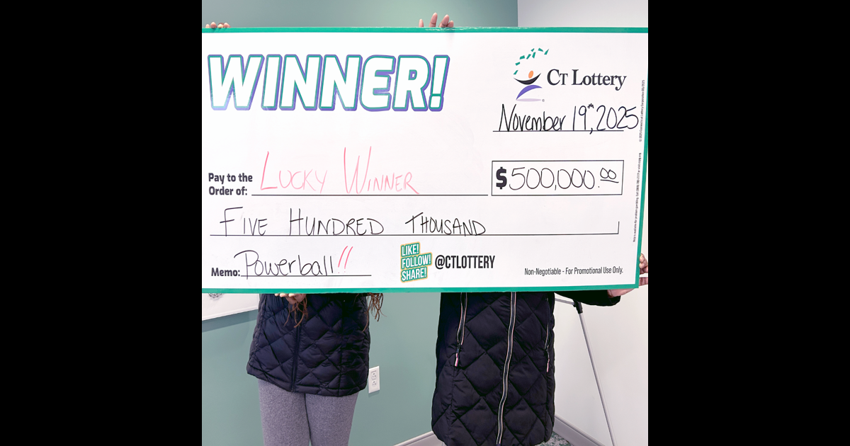 First Time Connecticut Lottery Player Wins $500k in State's First ...